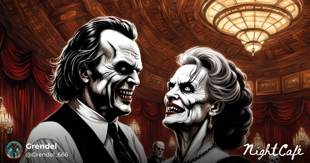 Jack Torrance Dancing in the ballroom. Welcome to the Overlook Hotel.