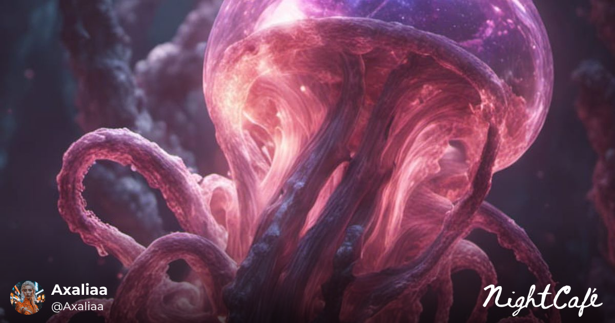 Intricate Mystic Portal Scene with Alien Creature ... - AI Art