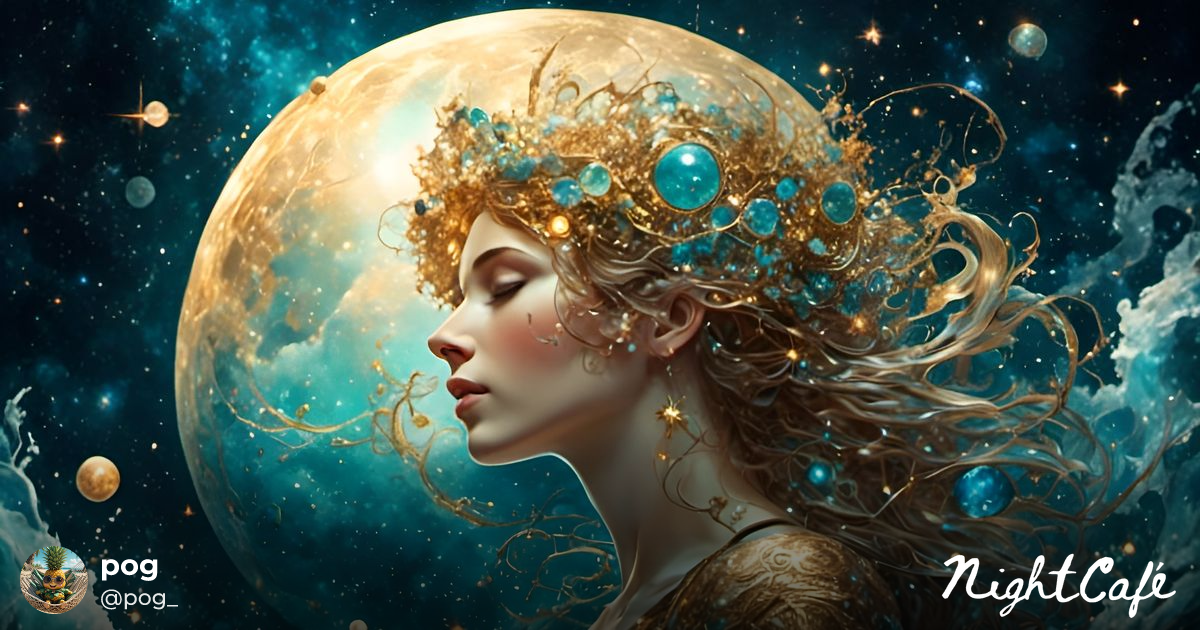 Marine Matriarch - Mystical Celestial Oceanic Wonder in Com...