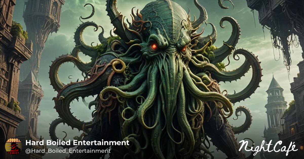 Cthulhu - Ancient Mythical Creature Rises from the Depths