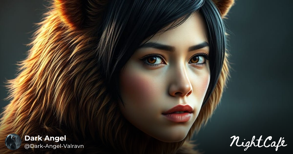 WarWitch MKII - Anthropomorphic Kodiak Bear Woman, Detailed ...