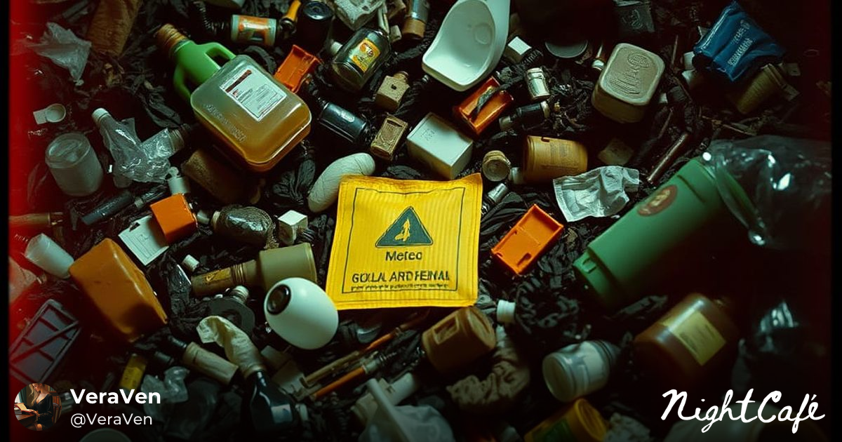 Waste of the World - Dramatic Image of Global Daily Waste Pr...