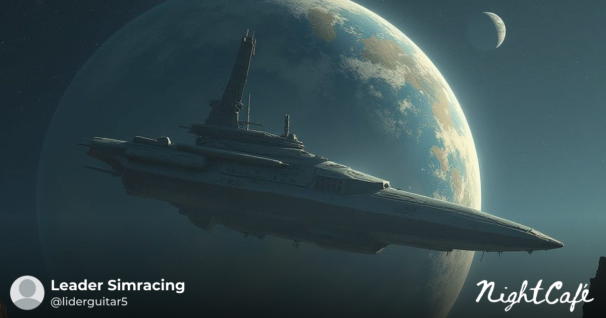 Alien Lander Struggles with Fear and Fascination o... - AI Art