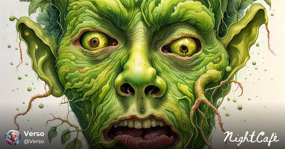 Vegetable patch zombie outtake - Sentient Avocado Zombie Ami...