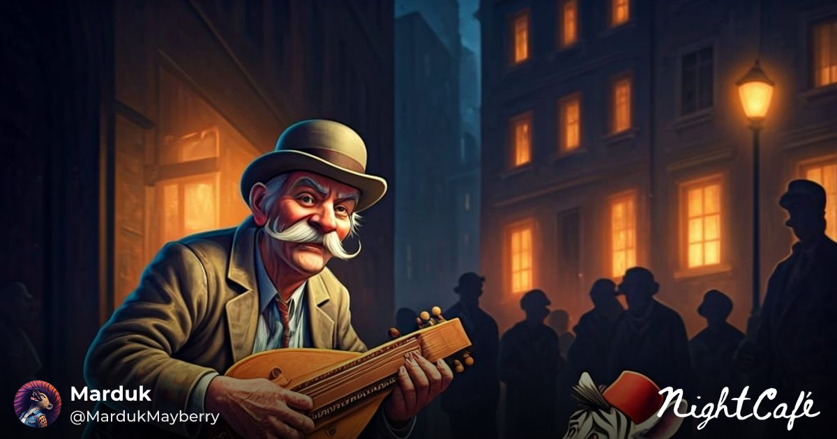 Dance, Zebra Boy, DANCE! - Sinister Hurdy-Gurdy Player with ...