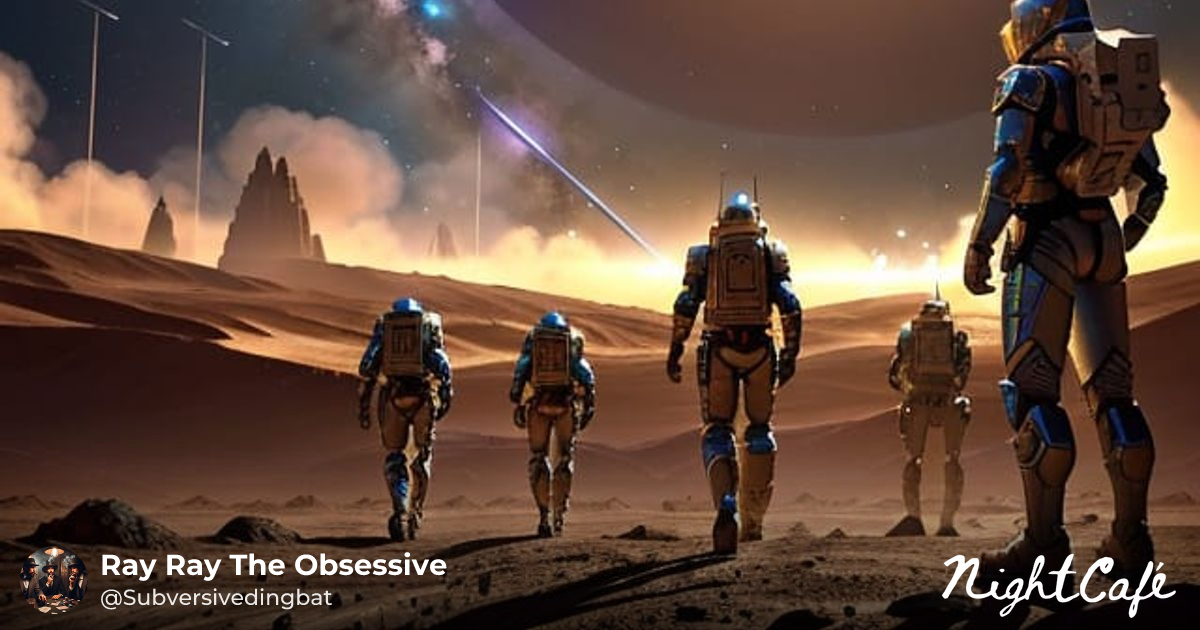 space infantry on the march - space infantry on the march