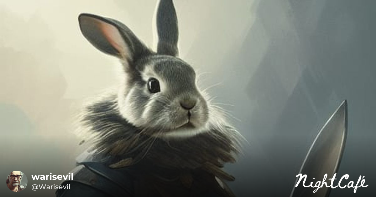 lord fibonacci the second - Armored Rabbit Warrior with Magi...