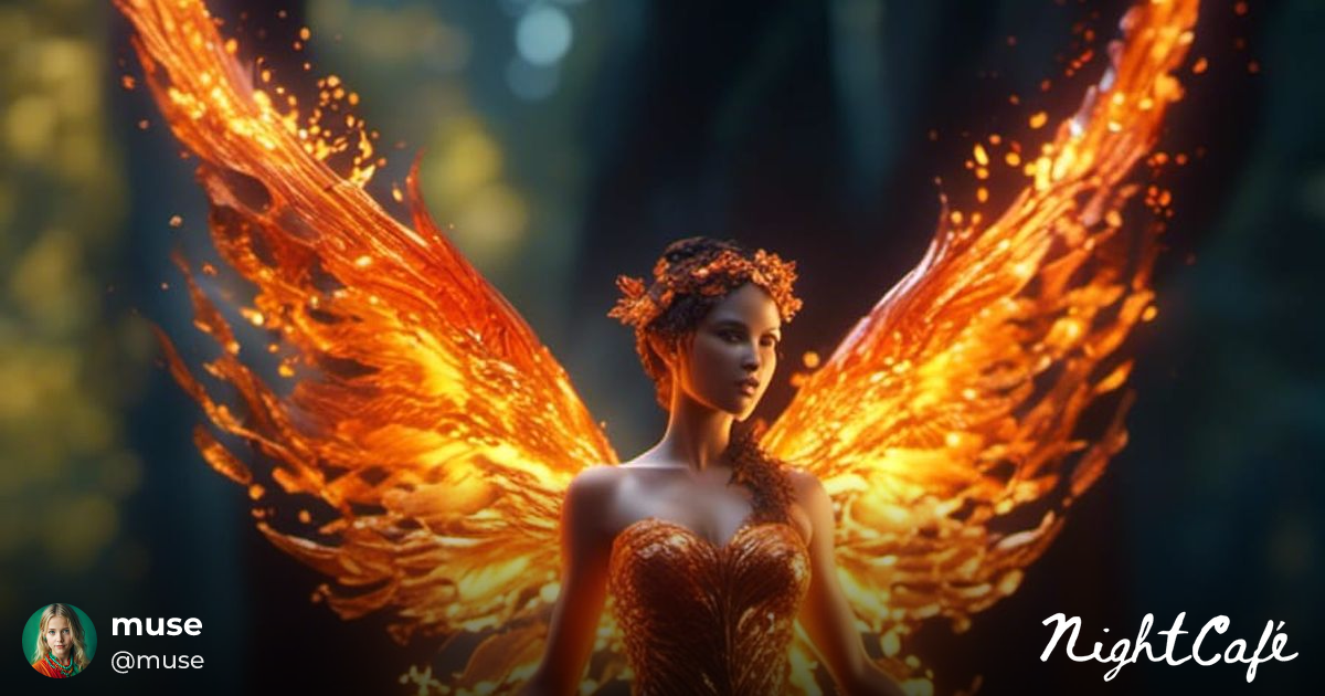 fire fairy.. beautified