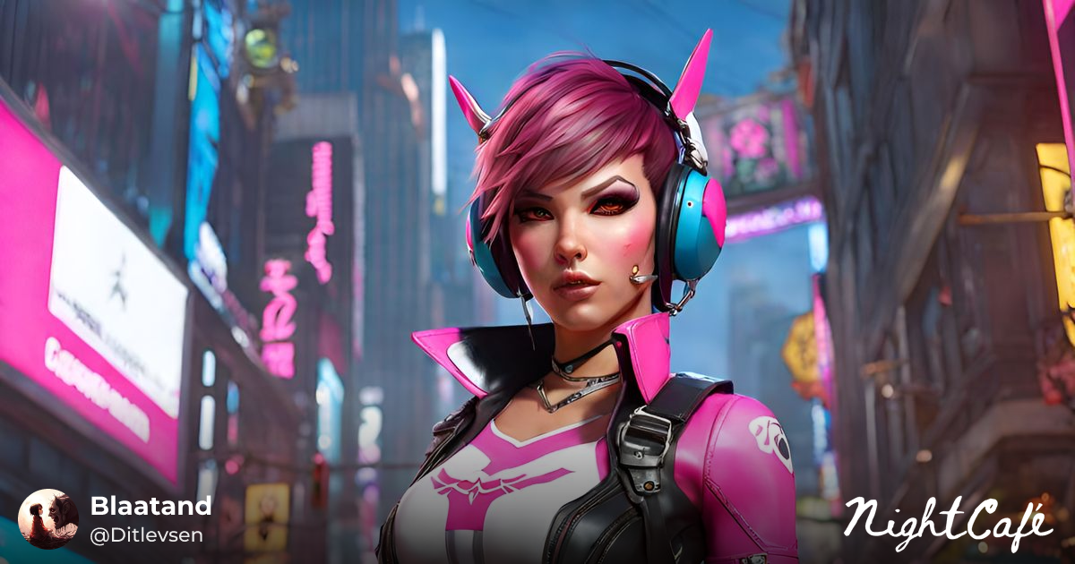 Delinquent DVA: 6 - Punk Delinquent DVA Overwatch Hyperdetai...