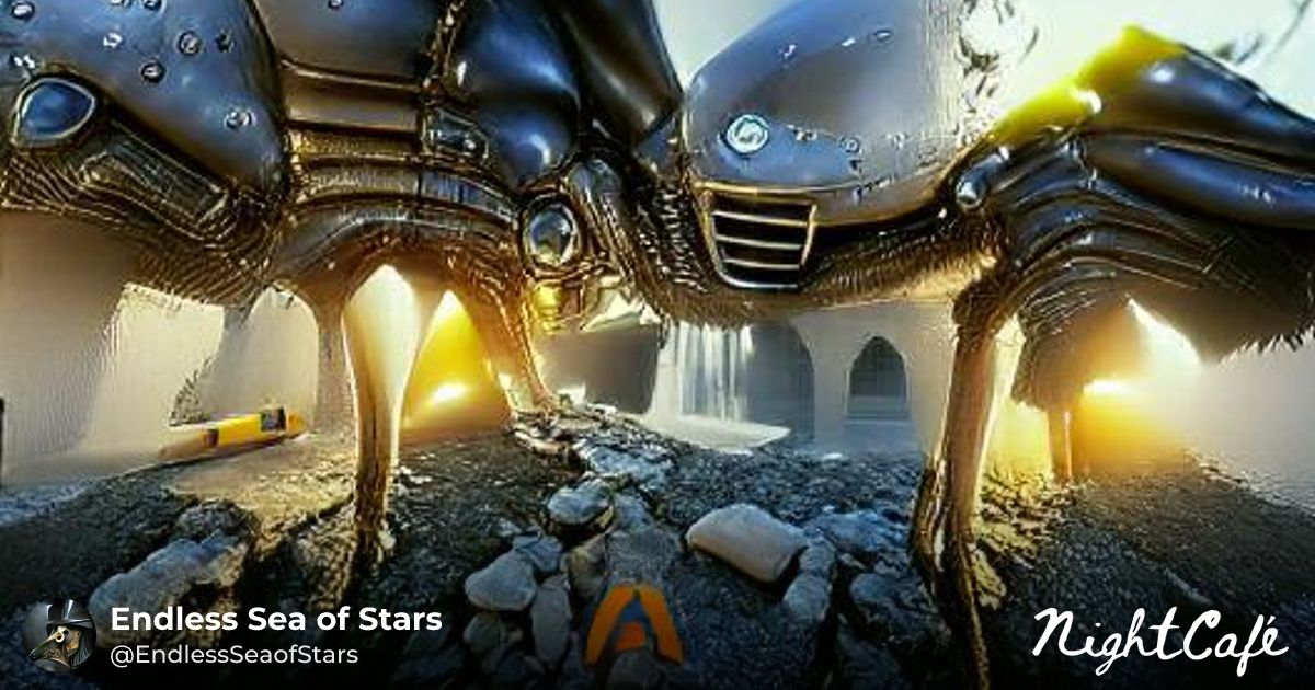 Planetary Outpost Delta Epsilon - Alien Planetary Outpost in...