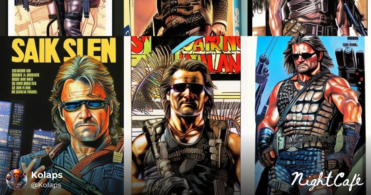 Snake Plisken Comics Book