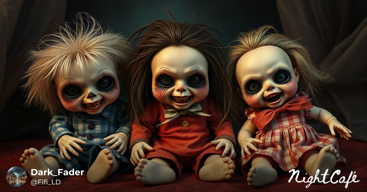 VERY SCARY DOLLS that go bump in the night