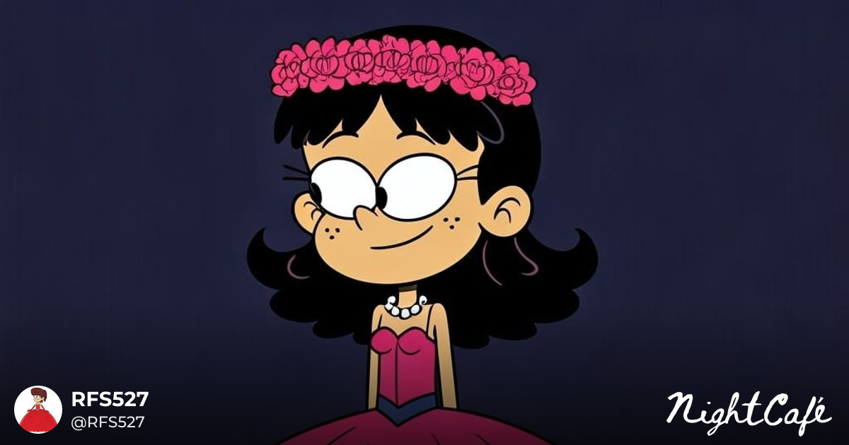 Loud House Cartoon Character Stella Zhau in Vibran... - AI Art