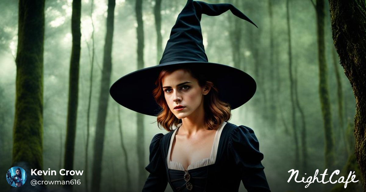 Hermione after graduation - Hyperrealistic Witch Stirring Ca...