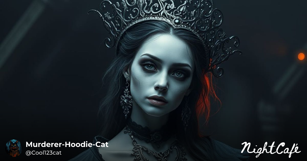 Dead Skeleton Princess - Undead Princess in Gothic Regalia