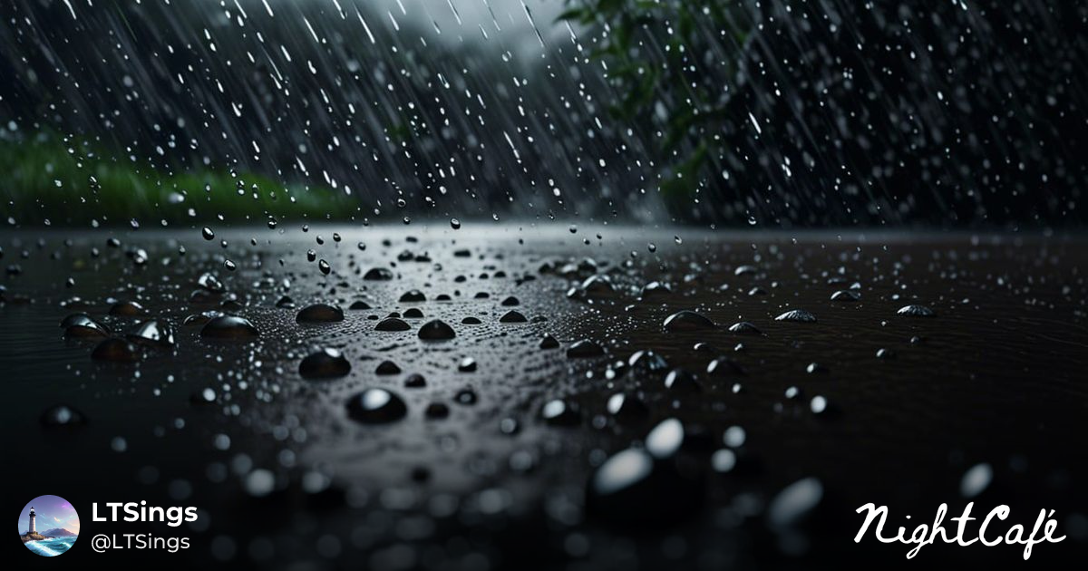 Rain - Ultrarealistic Heavy Rain Scene in HDR