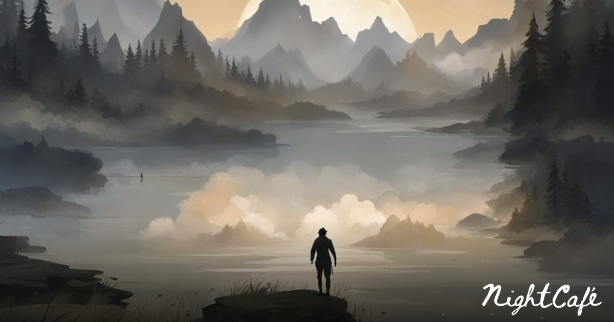 Celestial Runner in Ethereal Harmony - AI Art