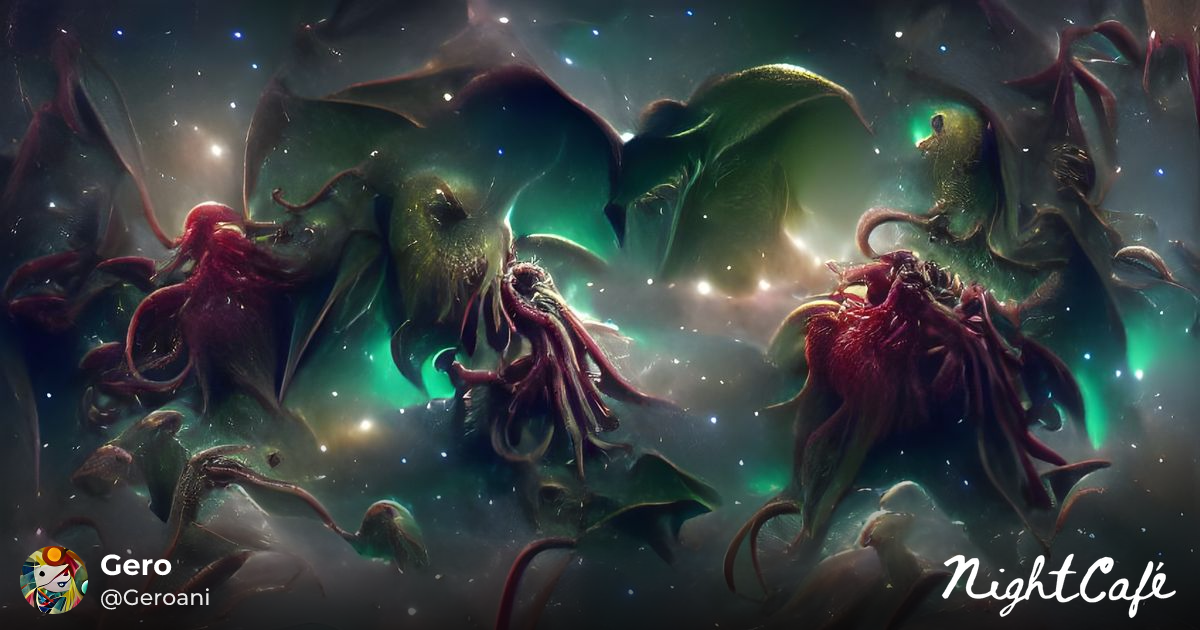 Cthulhu in Space - Cthulhu in Space Inspired by Gustave Dore