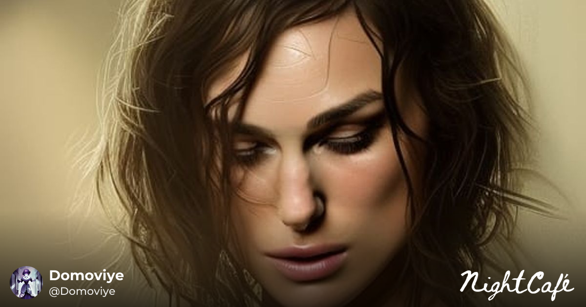 Keira Knightley - Keira Knightley Portrait in Hyperdetailed ...
