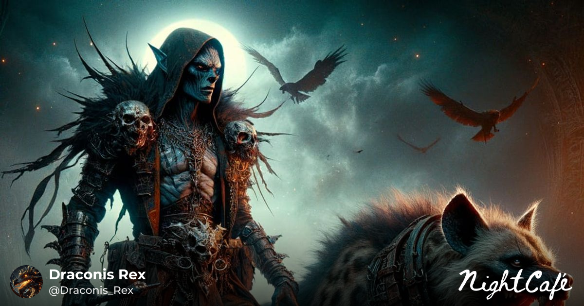 Kralon the Beastmaster - Dark Elf Beastmaster in a Fantasy L...