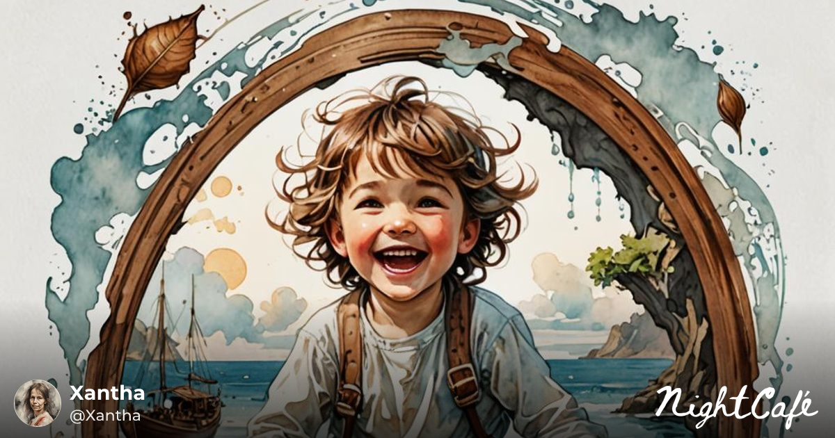 the little boy in his walnut shell - the little boy in his w...