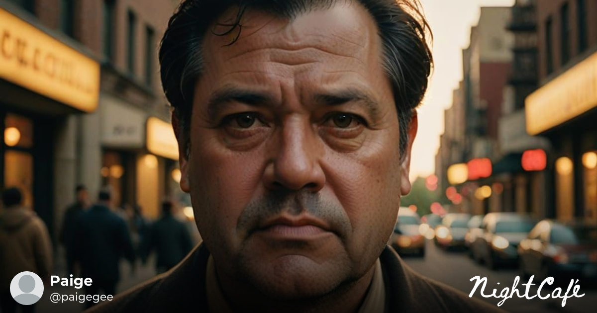 Hyperrealistic Portrait of a Chadian Man in Cinema... - AI Art