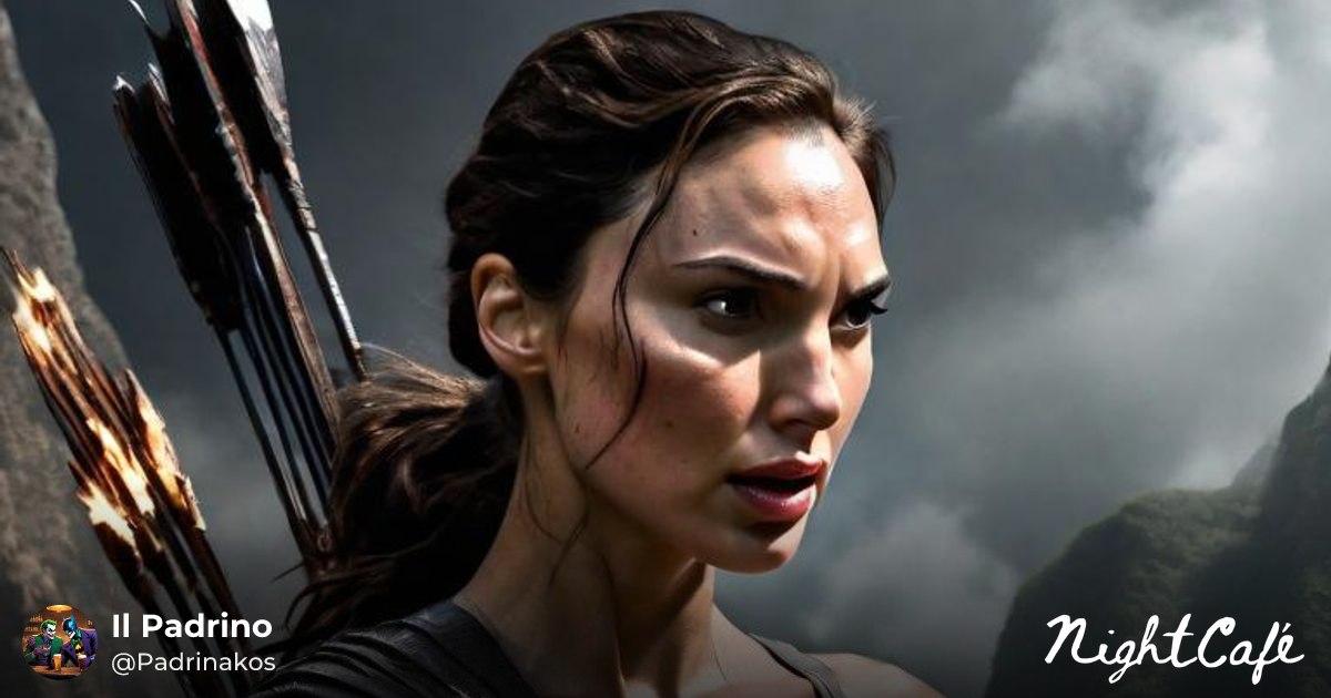 Gal Gadot as Lara Croft. - Gal Gadot as Lara Croft.