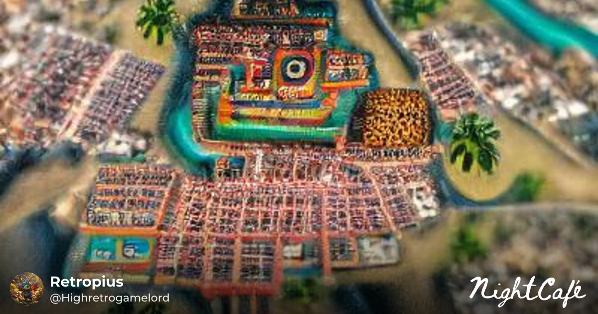 Aztec Small City - Aztec Cityscape: Ancient Mesoamerican Set...