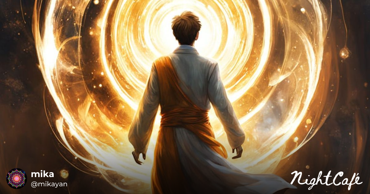 Radiant Portal Symbolizing Hope and New Beginnings - AI Art