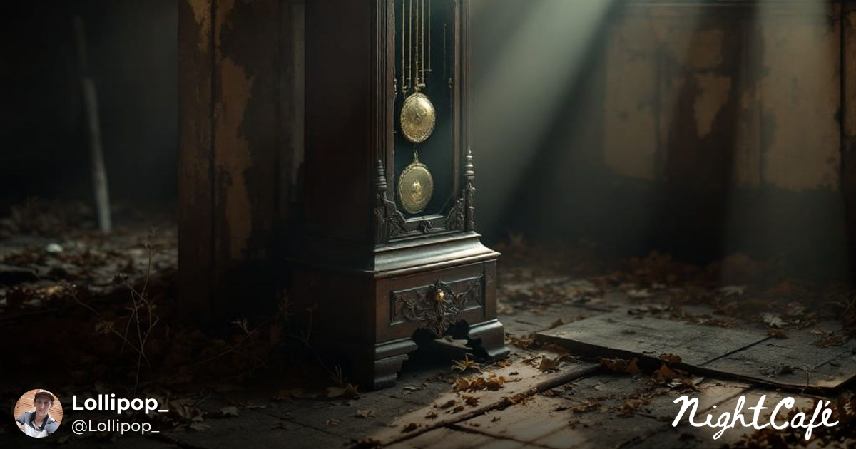 Chronos Illumina - Antique Clock in Sunlit Hut