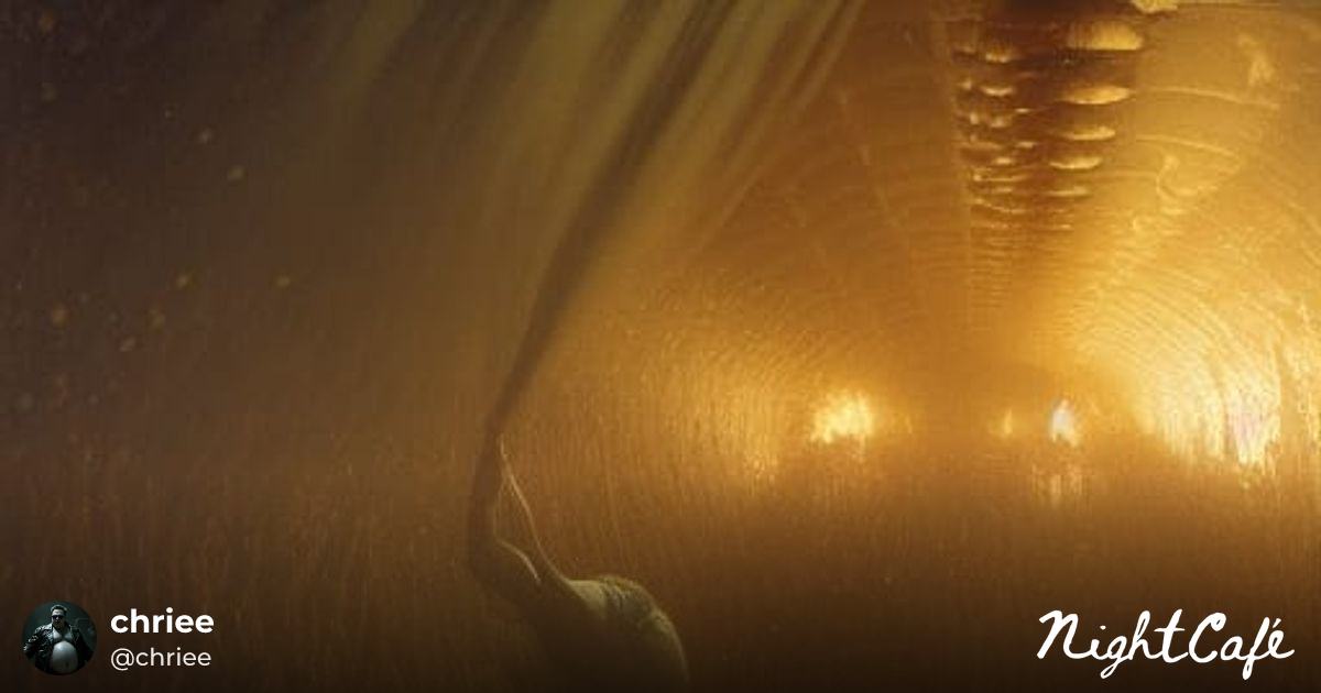 Food - Horror Scene: Diving into a Restaurant Deep Fryer