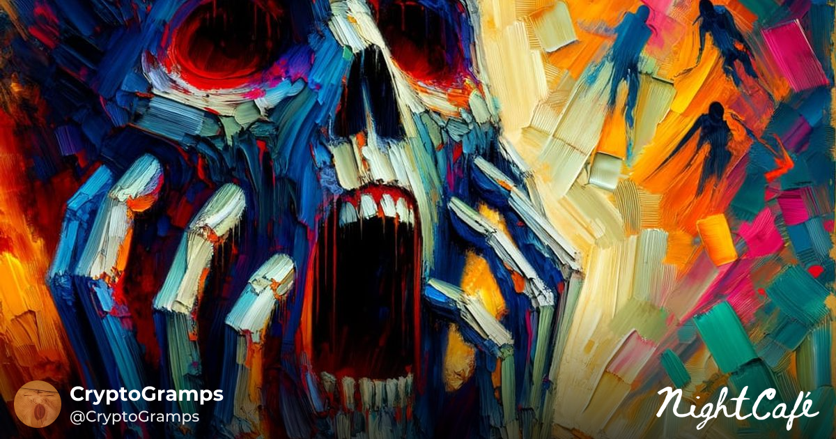 Conflict. a - AI's Nightmare: A Horror Neo-Expressionist Pai...