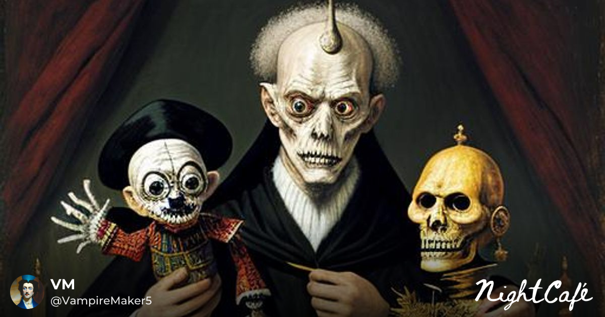 Puppet Masterpiece in Classic Painting Style - AI Art