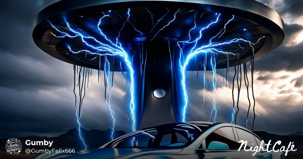 Tesla, With Tesla Coil - Melted Tesla with Tesla Coil and Li...