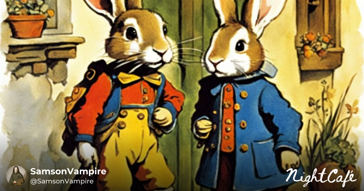 Rabbits as Adventurers: A Classical Art Homage - AI Art