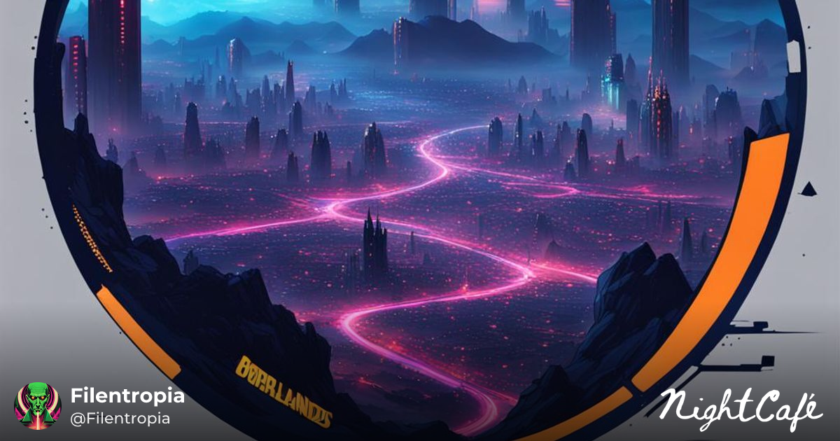 Borderlands. Eridium Blight future mega city.