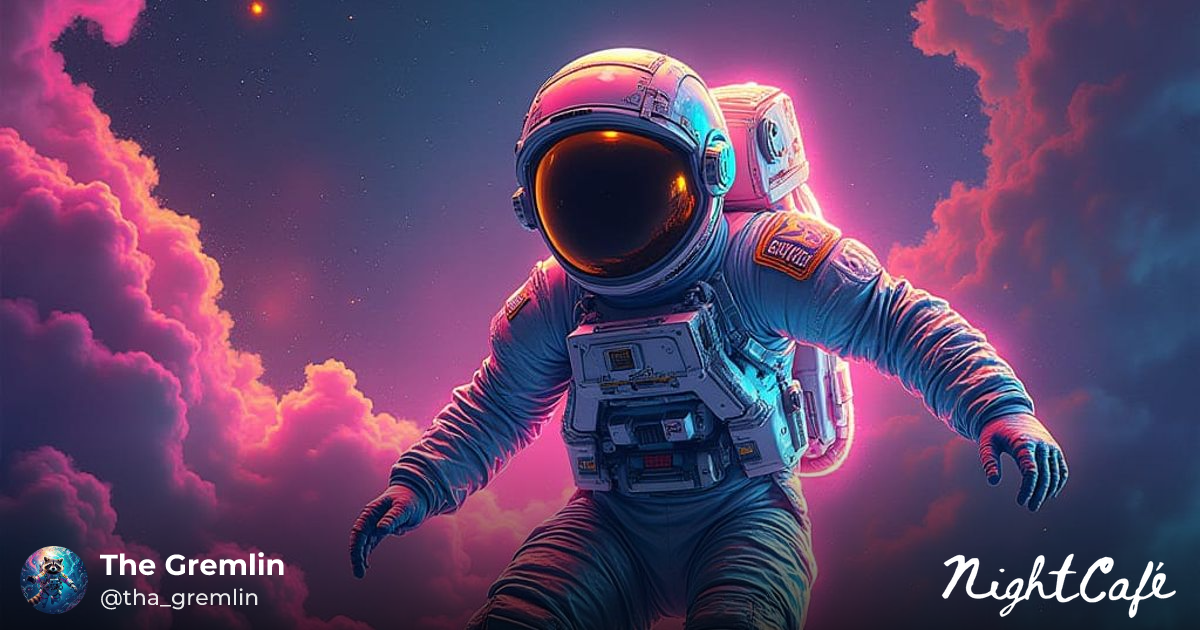 Astronaut deep space trippy lsd - Astronaut in Psychedelic S...