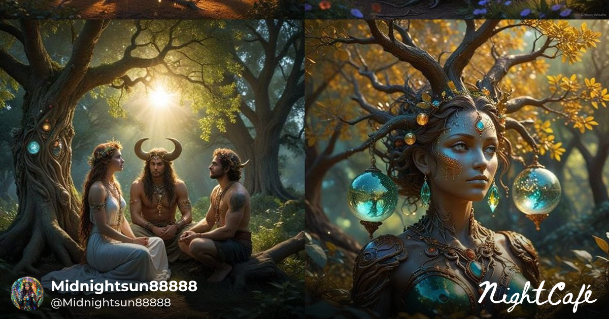 Sacred Archetypes Unite in Harmony - AI Art