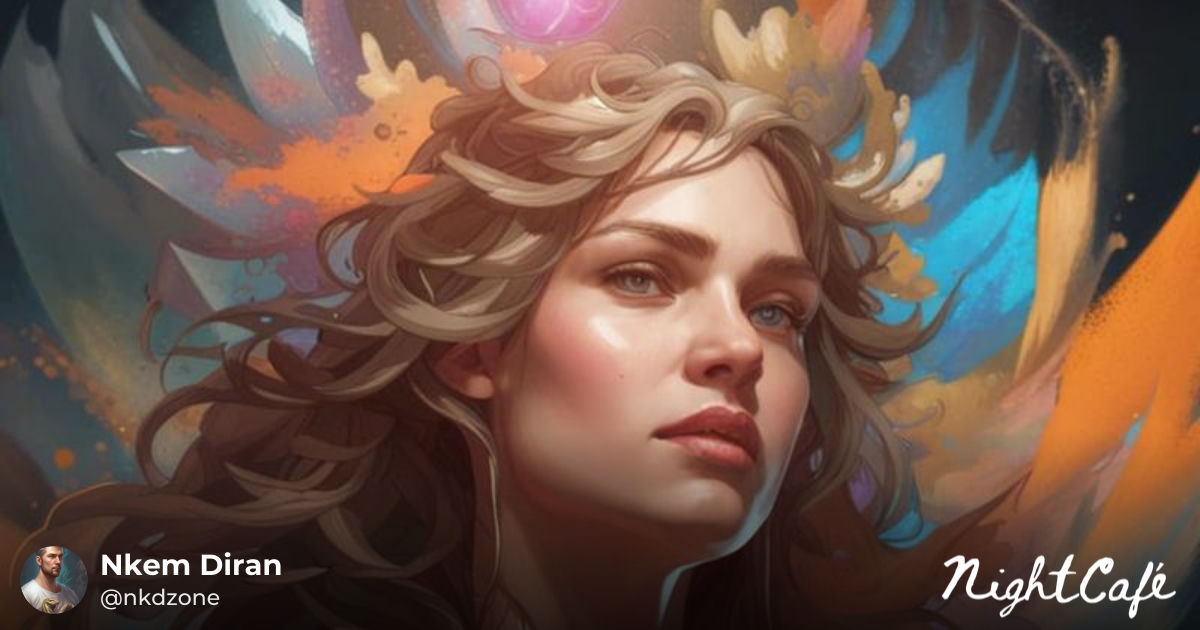 Gods creation - Hyperdetailed Portrait of Divine Creation
