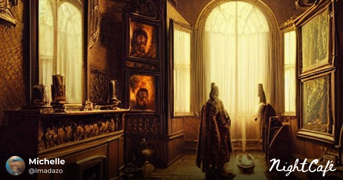 Golden hours - Antique Mourning Clocks in Forgotten Room, Hy...