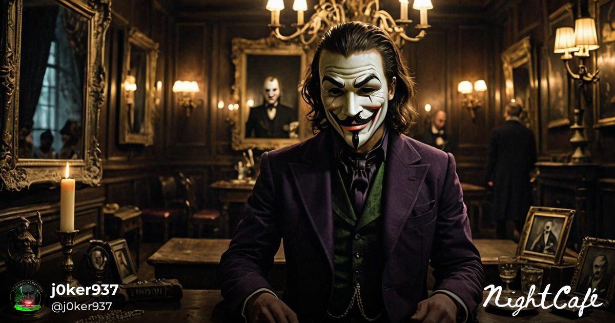 Welcome. - Menacing Villain in Gothic Setting