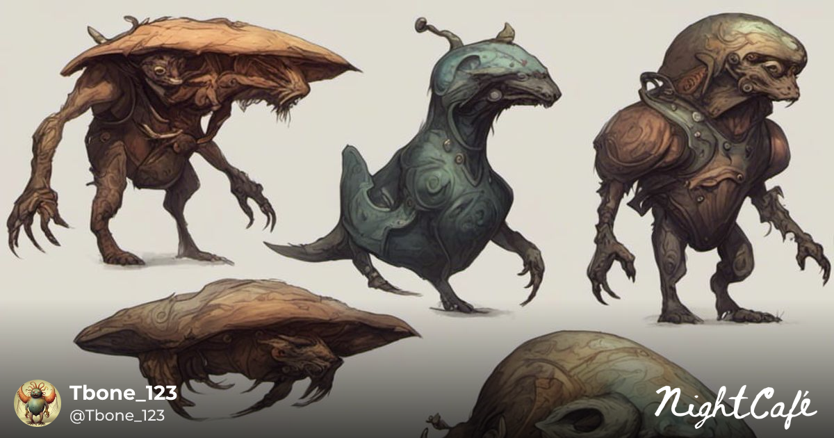 Weird alien RTS creatures, WarBreeds, mammalian