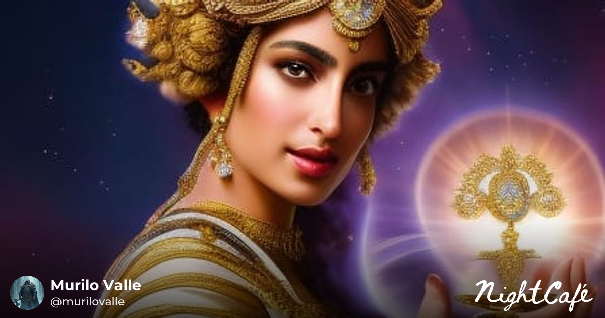 A goddess create a planet - Greek Goddess Holds Nascent Plan...