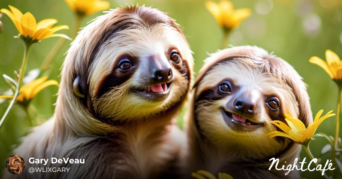 Happy Sloths