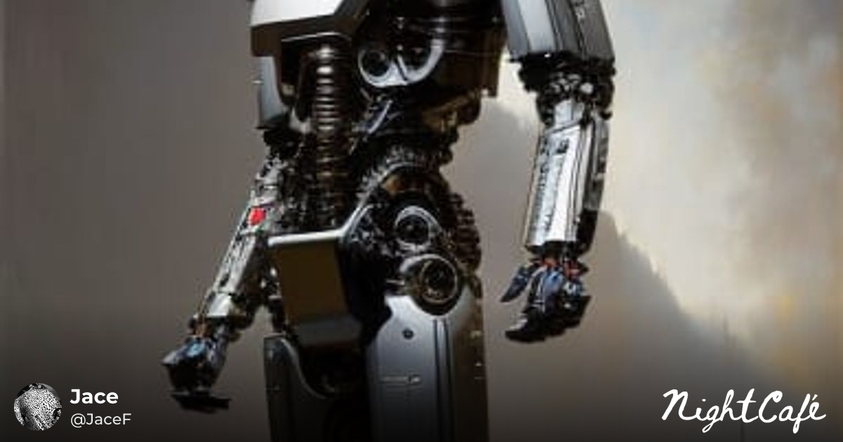 Robots - Cyborg Factory Androids in Hyperdetailed Profession...