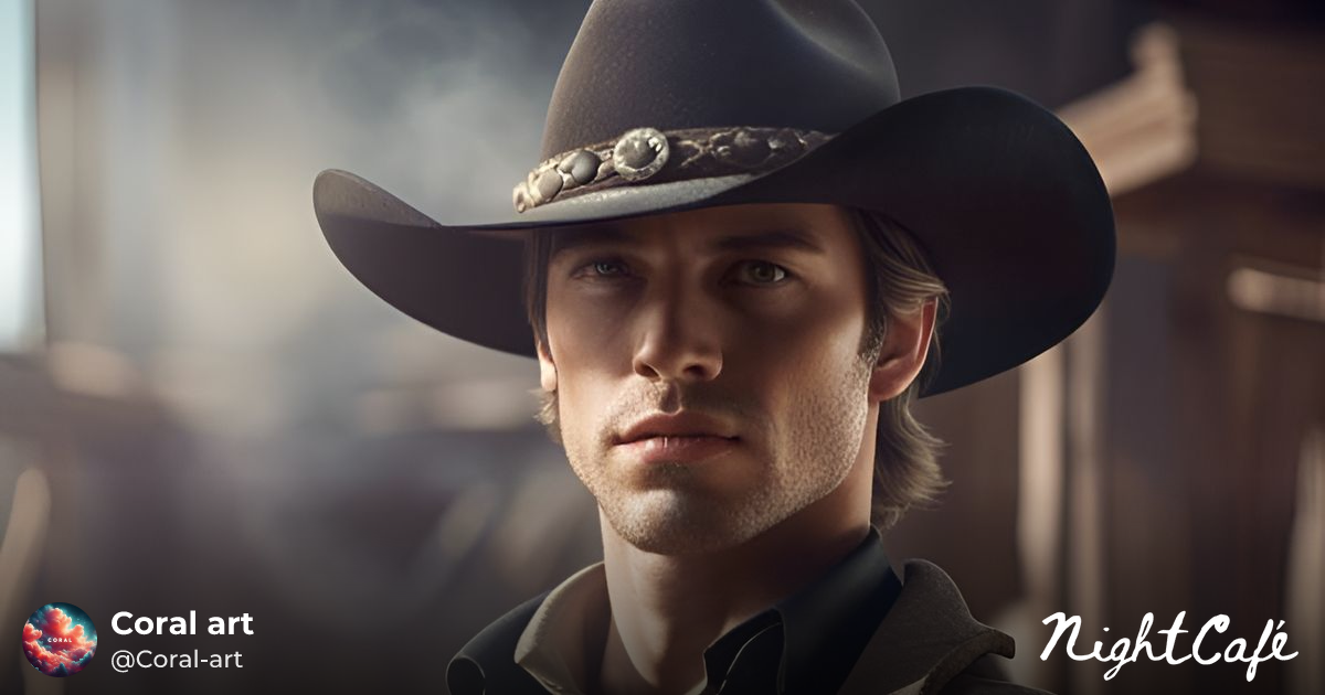 I'll count to three - Handsome Cowboy Sheriff in Dusty West...