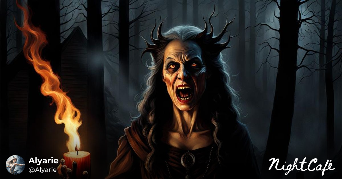 Vengeful Witch - The Hell Witch: A Vengeful Spirit in Dark F...