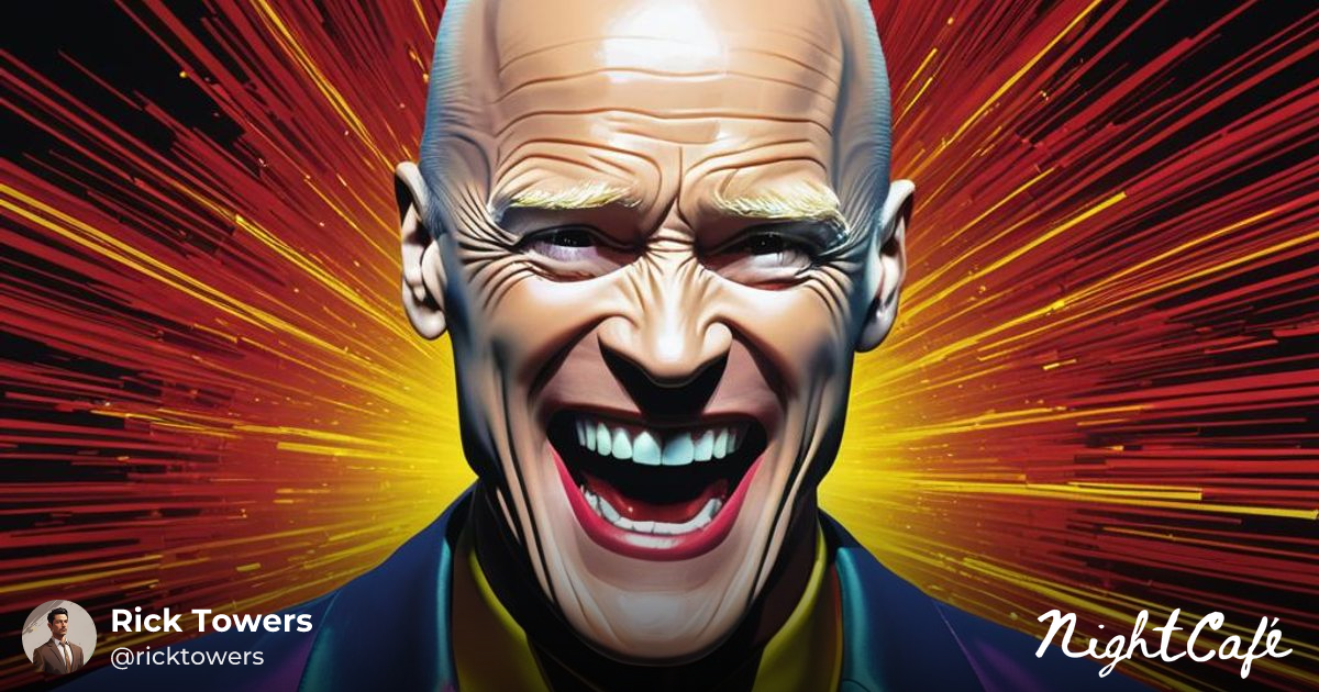 Digital Delirium: The Manic Laughter of Max Headroom