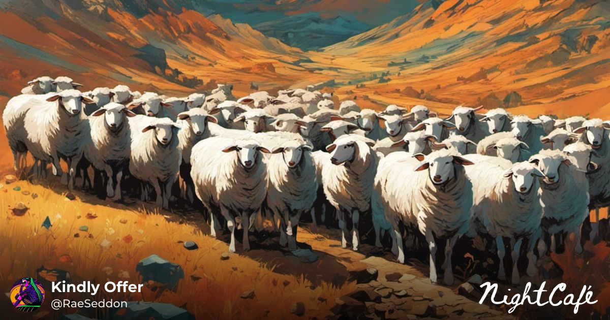 herding a herd - Sheepdog Herding Sheep in Detailed Digital ...