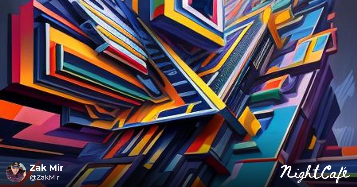 cubist painting, Neo-Cubism, layered overlapping geometry, art deco ...